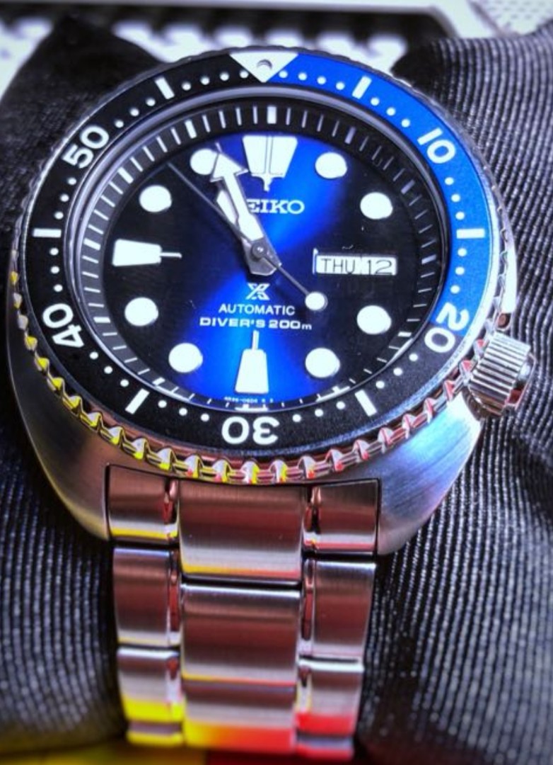 Seiko Batman Turtle SRPC25K1, Luxury, Watches on Carousell