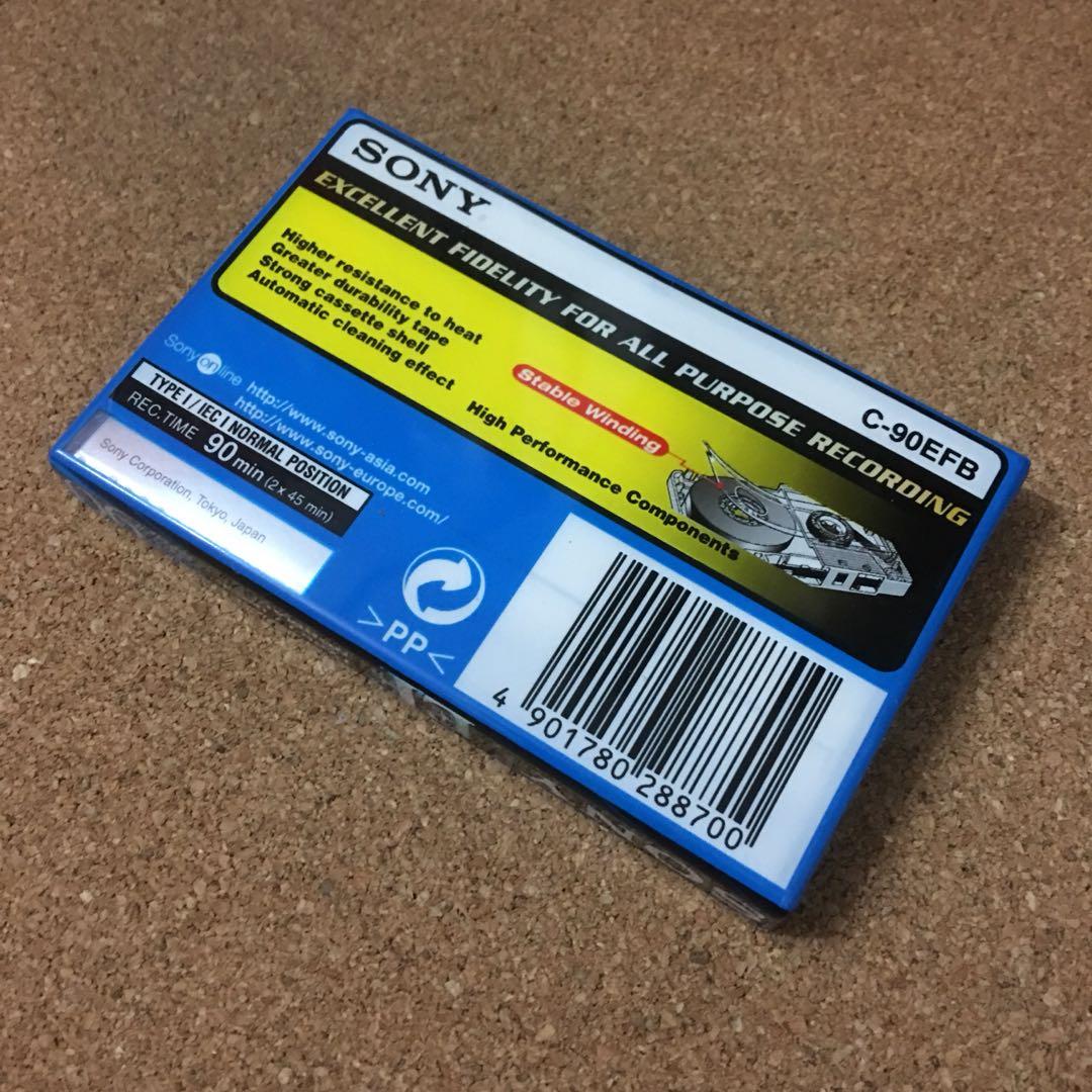 Sony EF90 Type I / IEC I Normal Position Blank Cassette, TV & Home ...