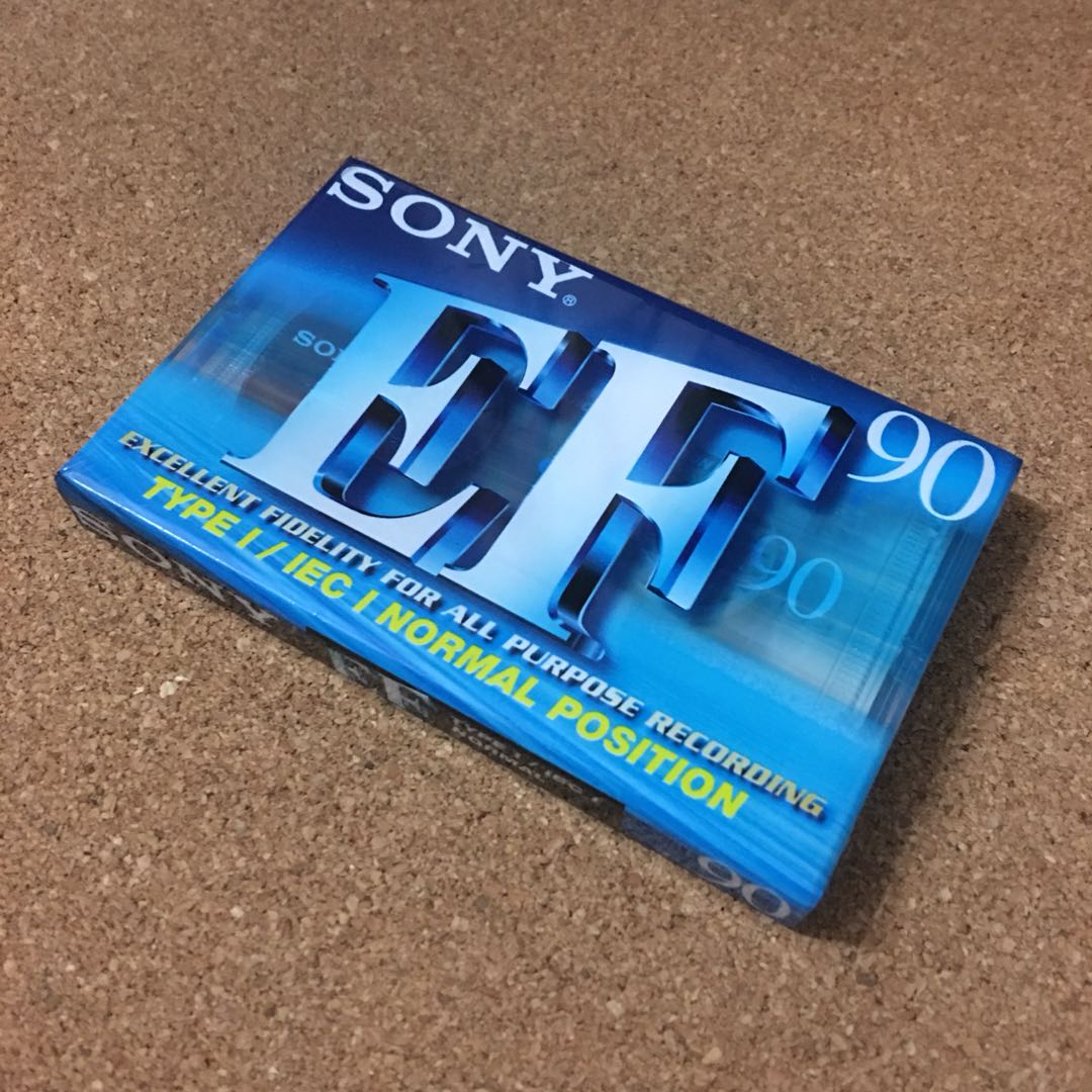 Sony EF90 Type I / IEC I Normal Position Blank Cassette, TV & Home ...
