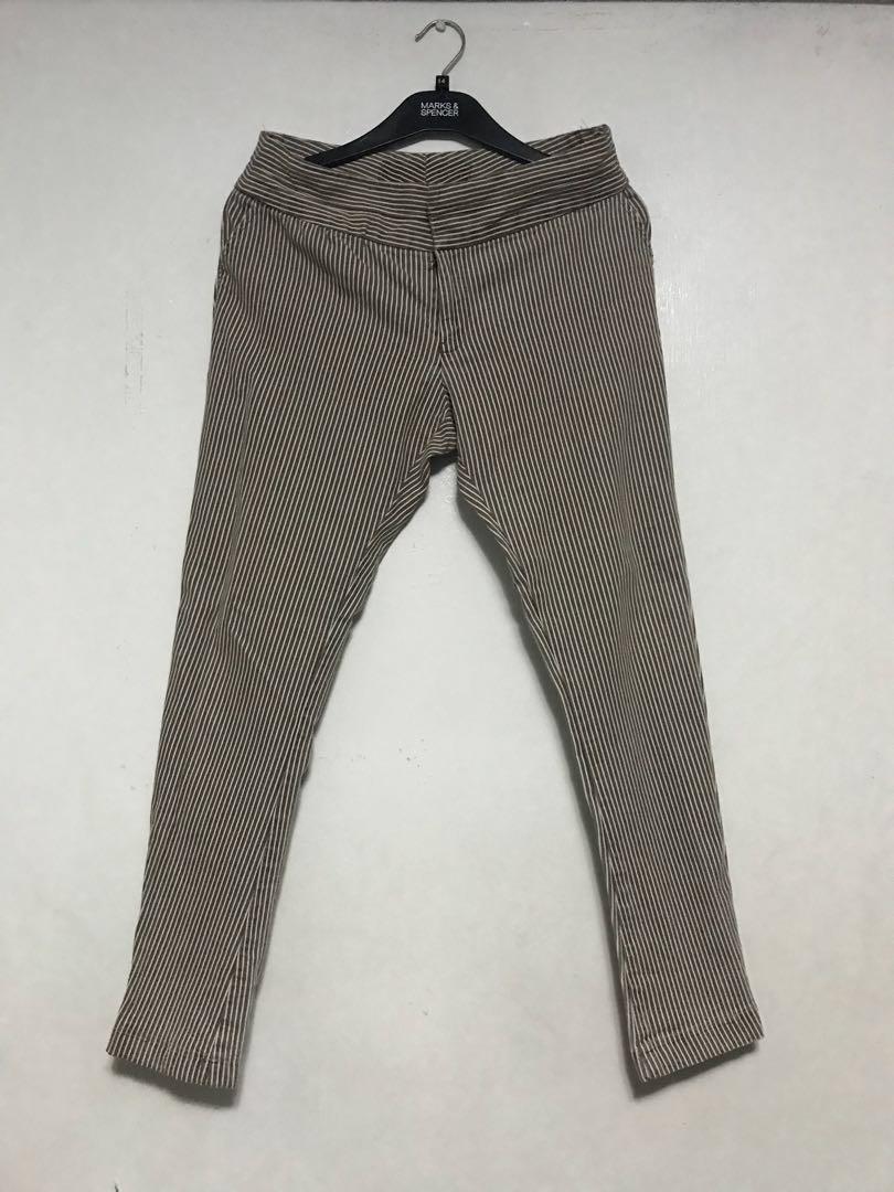 Stripes Baston Pants, Women's Fashion, Bottoms, Other Bottoms on Carousell