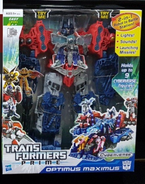 Transformers Prime Cyberverse Optimus Maximus MISB, Hobbies & Toys ...