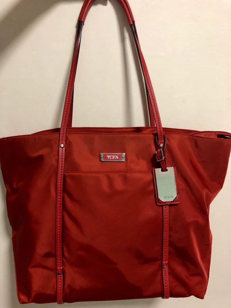 Tumi Hand Bag - Red Color, Women's Fashion, Bags & Wallets, Cross-body ...