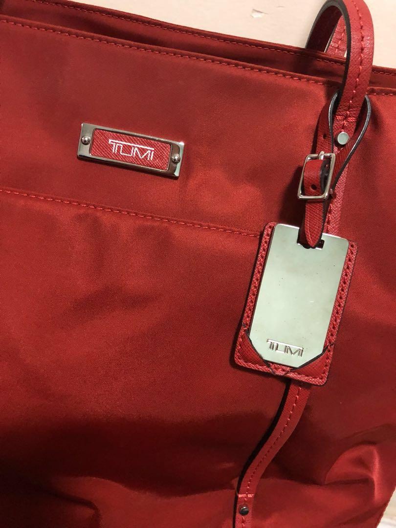 Tumi Hand Bag - Red Color, Women's Fashion, Bags & Wallets, Cross-body ...