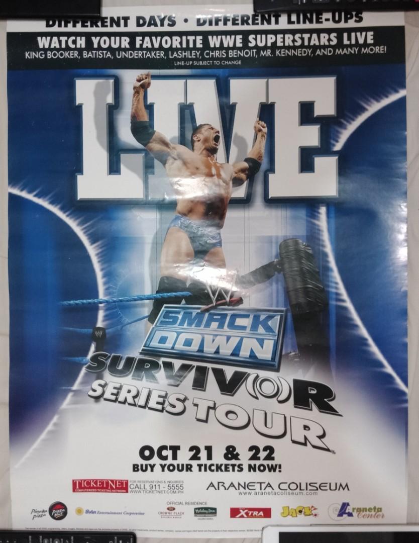 WWE posters with autographs hand signed by Wrestling Superstars ...