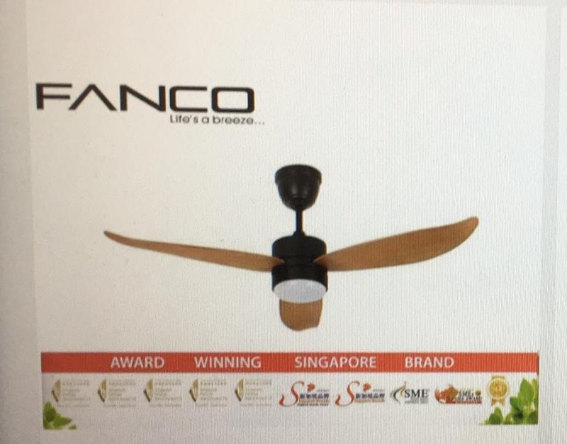Brand new Fanco Velocity 46" DC Motor Ceiling Fan, Furniture & Home ...