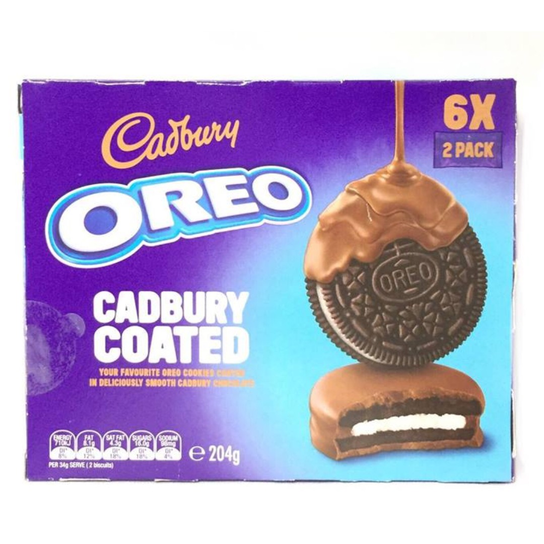 Cadbury Oreo Coated, Food & Drinks, Packaged & Instant Food on Carousell