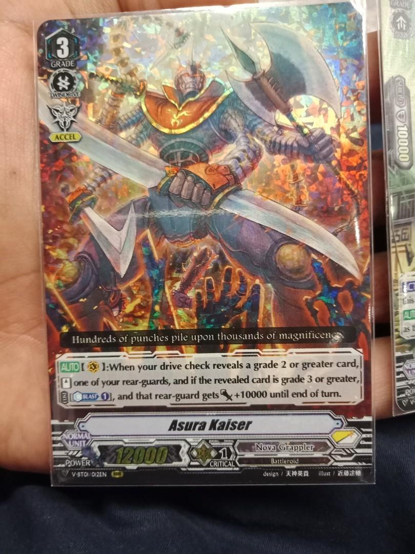 WTS/WTT Cardfight Vanguard English Asura Kaiser(VGE-V-BT01), Hobbies ...