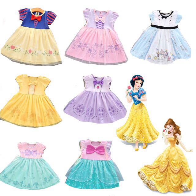 Disney Princess Inspired Dress, Babies & Kids, Babies & Kids Fashion on ...