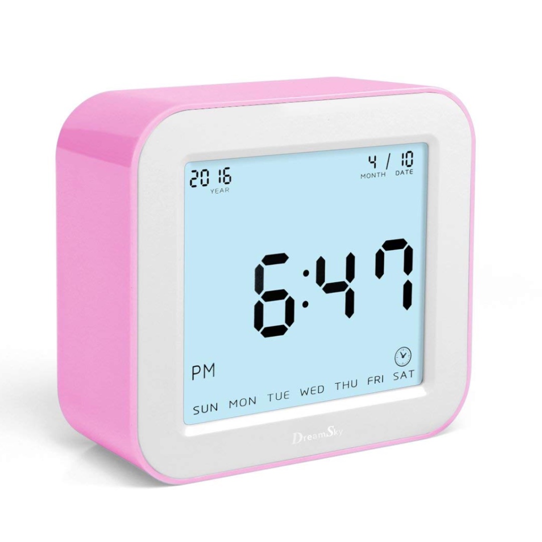 DreamSky Digital Alarm Clock With Timer, Time/Alarm/Timer/Temperature ...