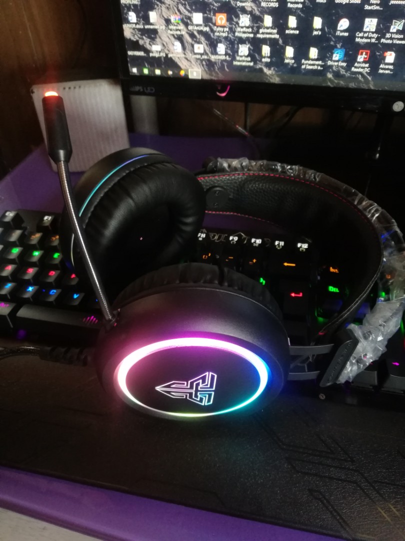 Fantech HG15 7.1 gaming headset, Audio, Headphones & Headsets on Carousell