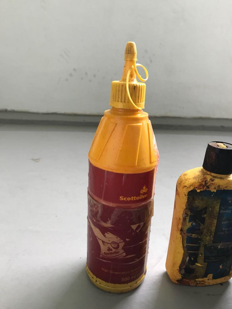 Giving away 1) Scottoiler 2) RainX 3) Shell Advance sx for 2 stroke 4 ...