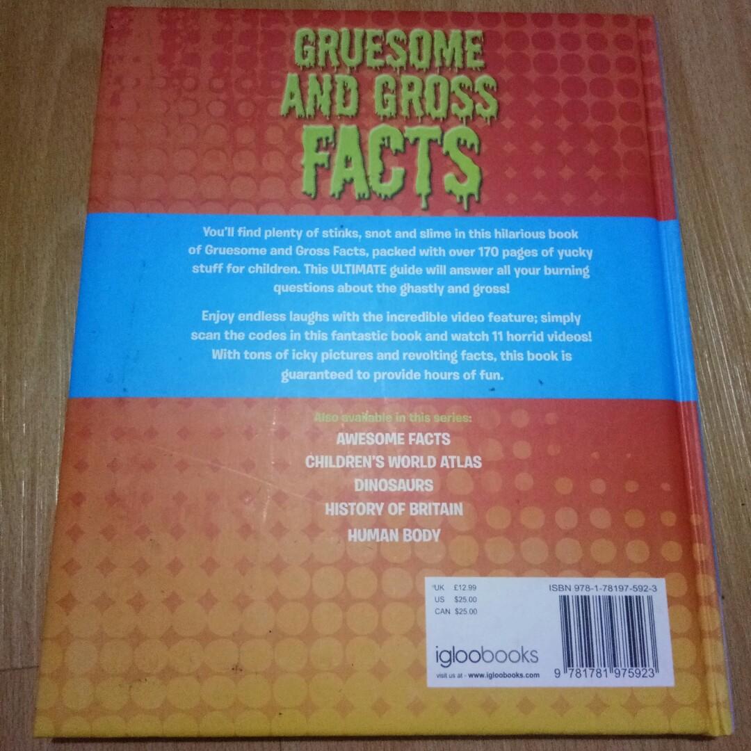 Gruesome and Gross Facts book, Hobbies & Toys, Books & Magazines ...