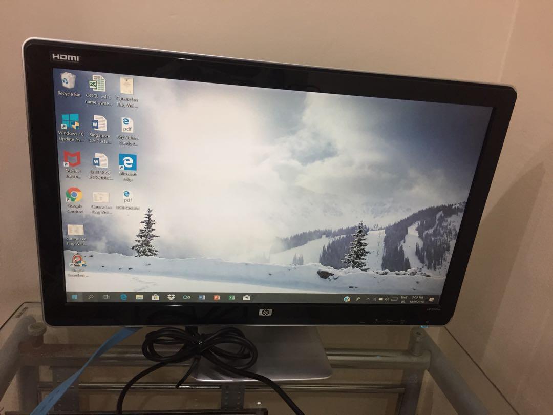 HP 2309m LCD Monitor, Computers & Tech, Parts & Accessories, Monitor ...