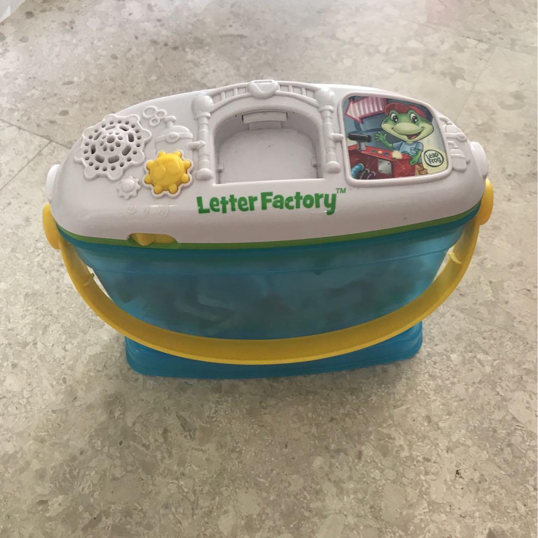 Leapfrog laptop/ letter factory, Hobbies & Toys, Toys & Games on Carousell