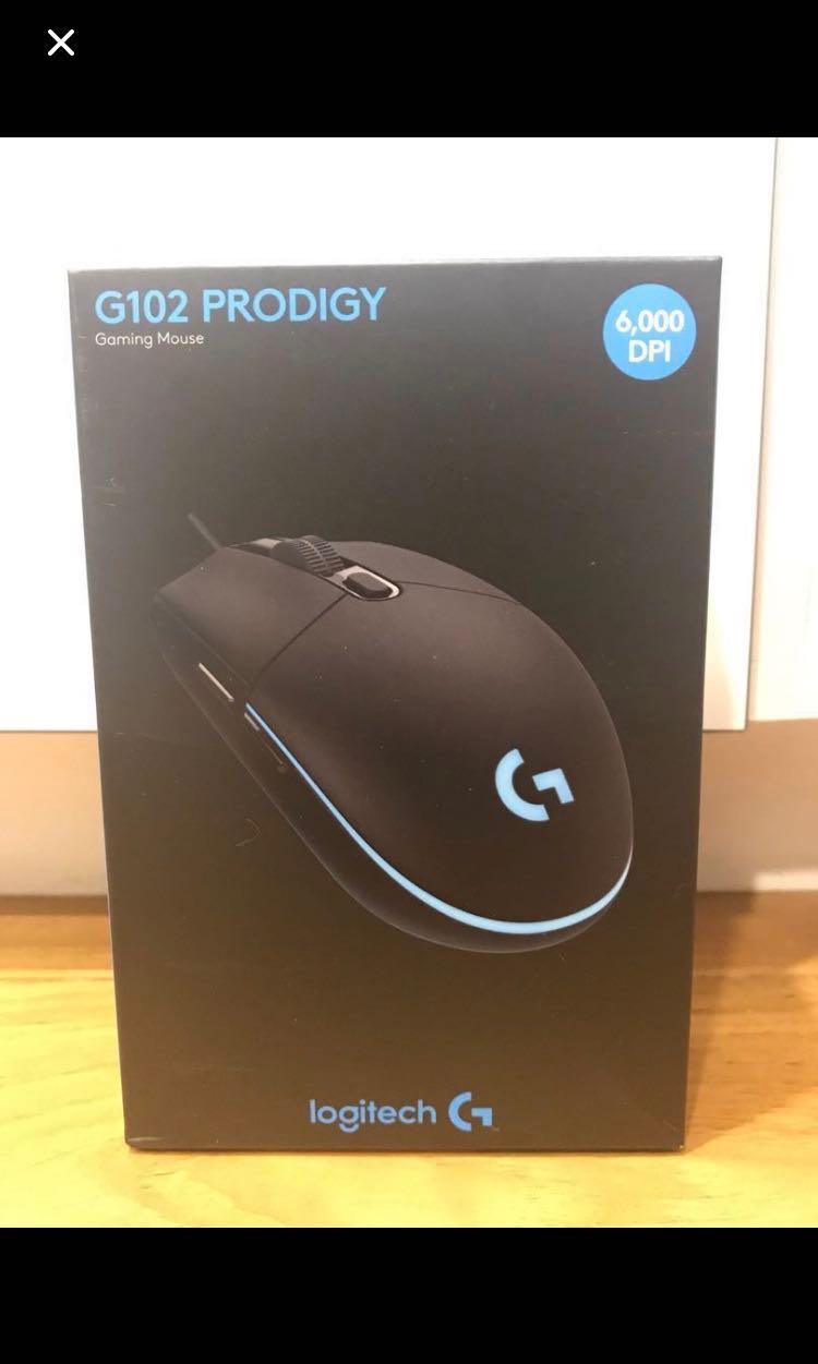 Logitech Prodigy G102 Gaming Mouse, Computers & Tech, Parts ...