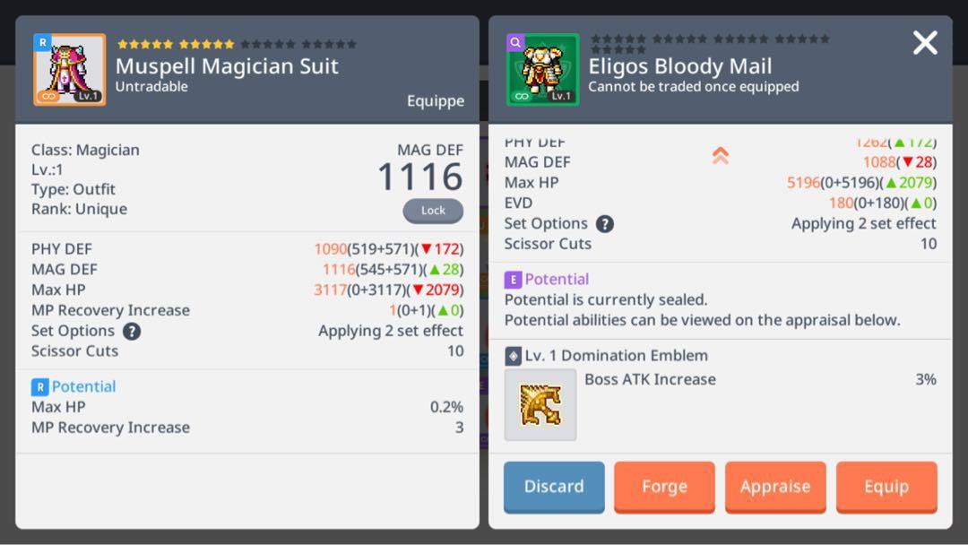 MapleStory M A2 Scania Eligos Bloody Mail Emblem, Video Gaming, Gaming ...