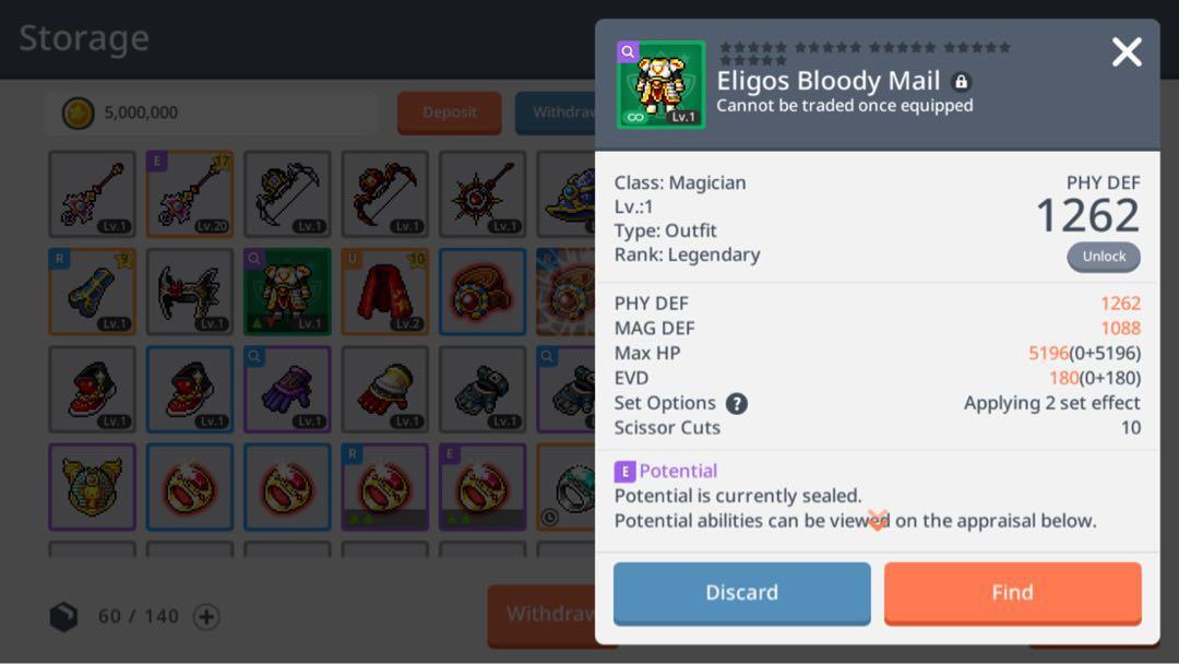 MapleStory M A2 Scania Eligos Bloody Mail Emblem, Video Gaming, Gaming ...