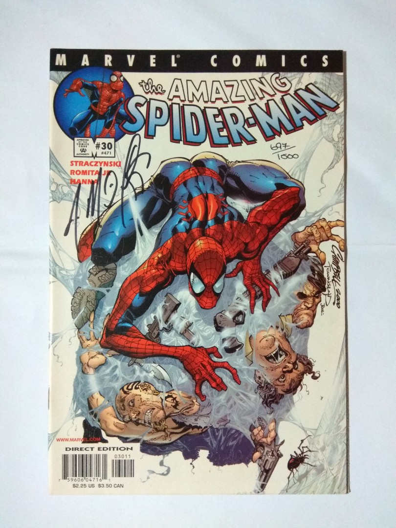 Marvel The Amazing Spider-Man Vol 2 Issue 30 Dynamic Forces Signed ...