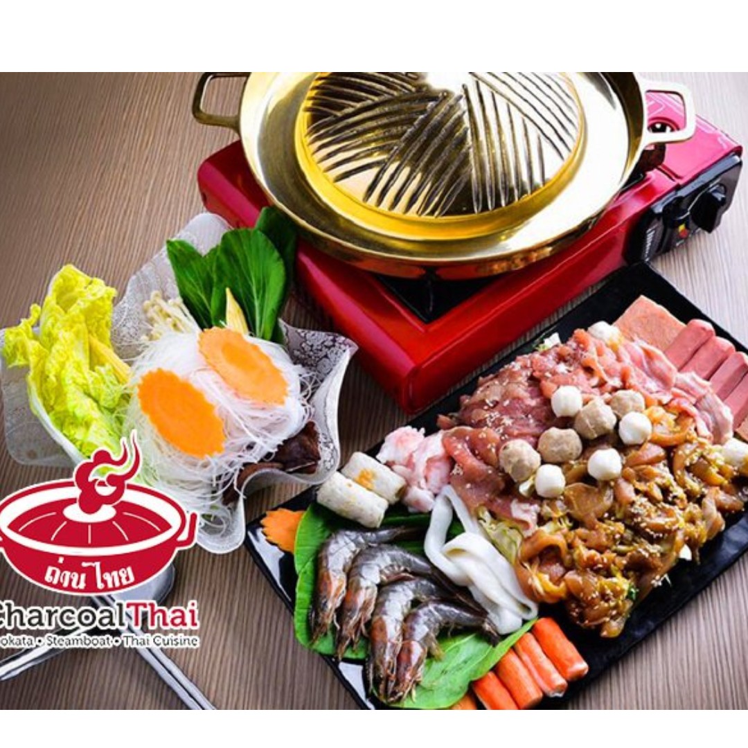 Mookata Lunch / Dinner Set, Everything Else on Carousell