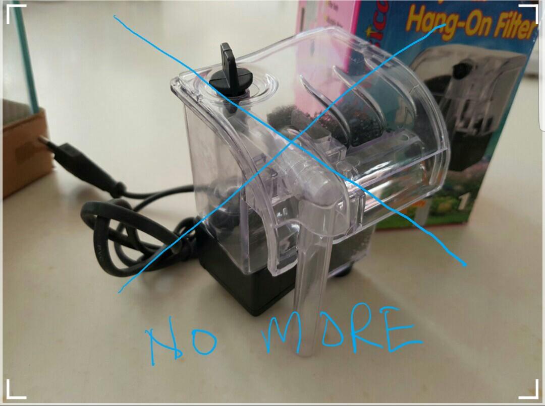 New Curved glass nano tank and water pump for Aquarium lovers (not ...