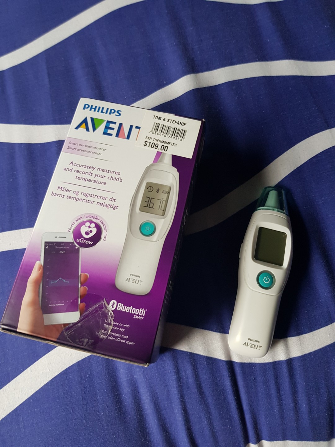 Philips Avent Ear Thermometer, Babies & Kids, Nursing & Feeding ...