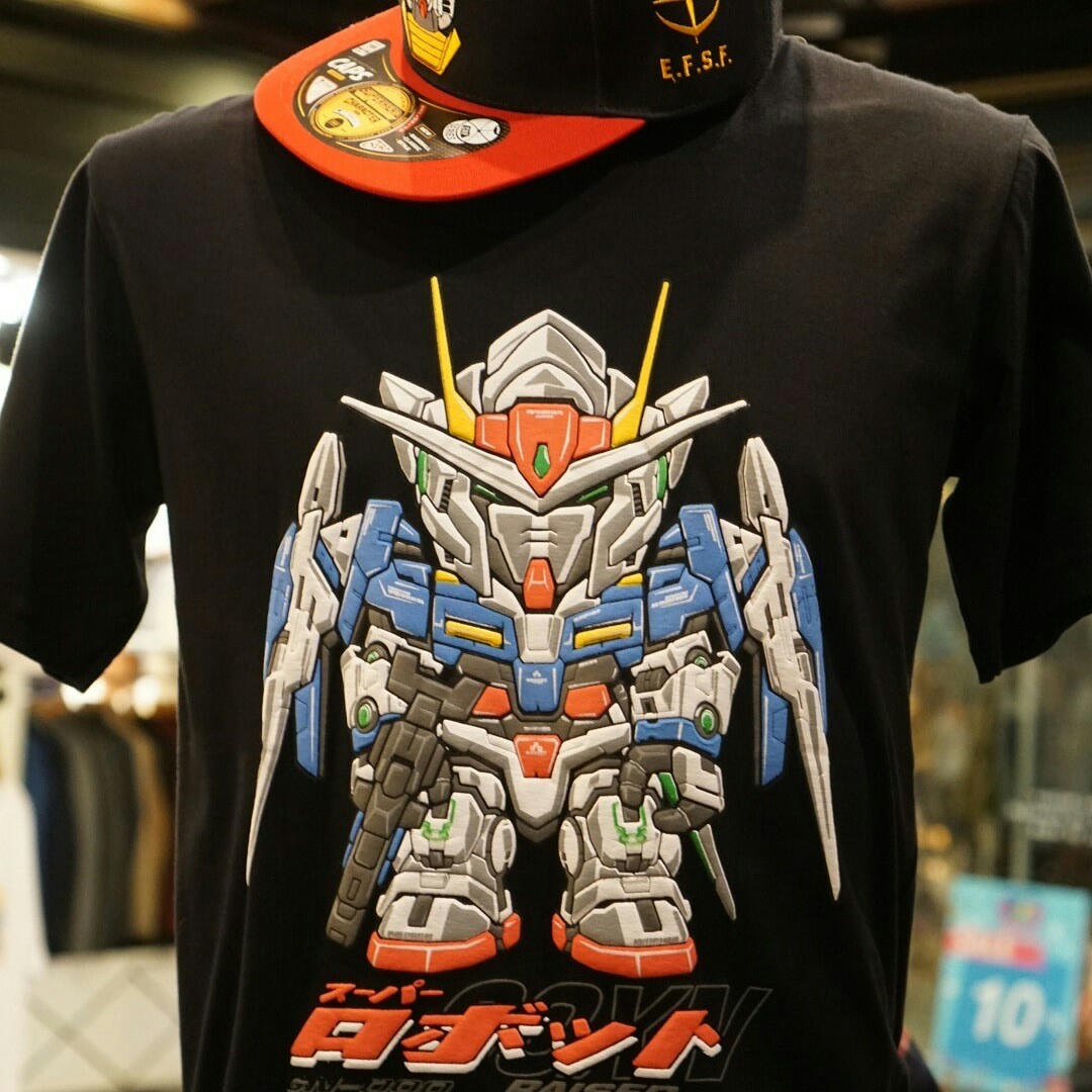 (PO) 3D Printed Chibi 00 Raiser Gundam T-shirt, Bulletin Board ...