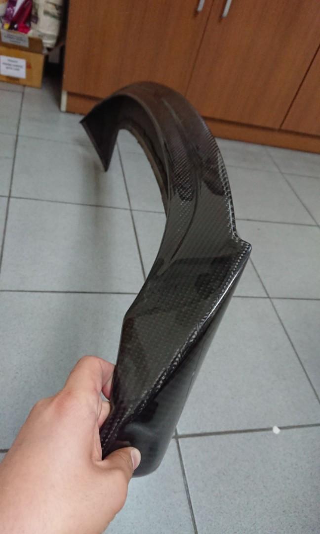 Scirocco Osir Spoiler Carbon Fiber, Auto Accessories on Carousell