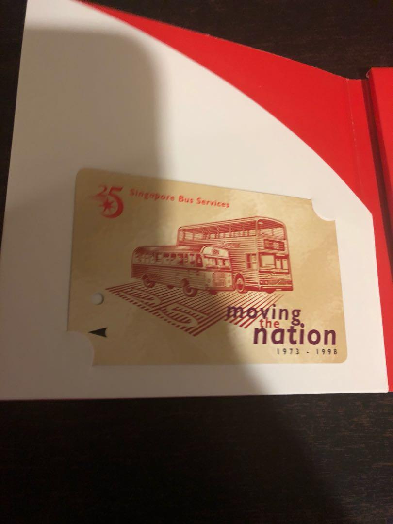 Singapore Bus Services The Singapore Mint 1973-1998 25 Anniversary ...