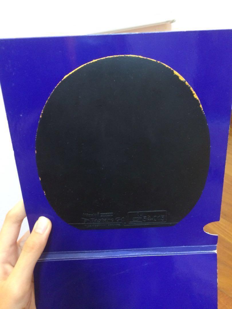 Table Tennis Nittaku Fastarc G-1 rubber, Sports Equipment, Sports ...