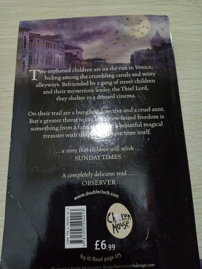 The Thief Lord by Cornelia Funke, Hobbies & Toys, Books & Magazines ...