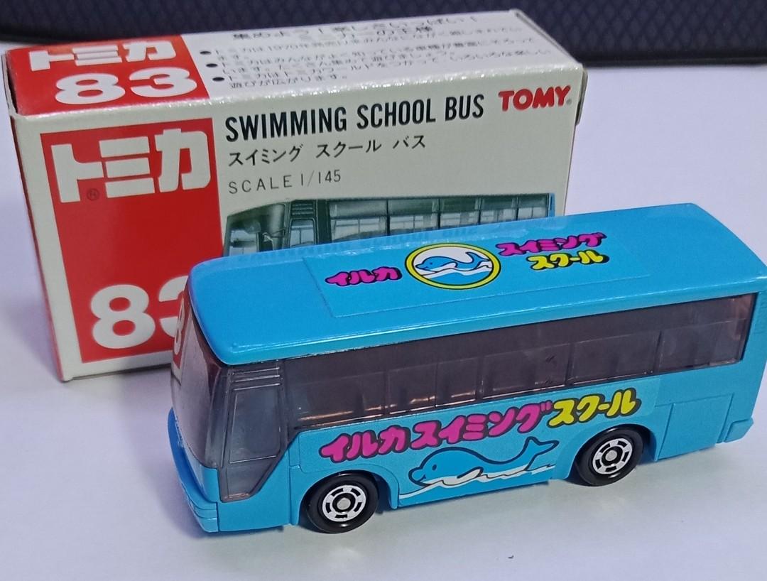 TOMICA RED BOX 83 SWIMMING SCHOOL BUS, Hobbies & Toys, Toys & Games on ...