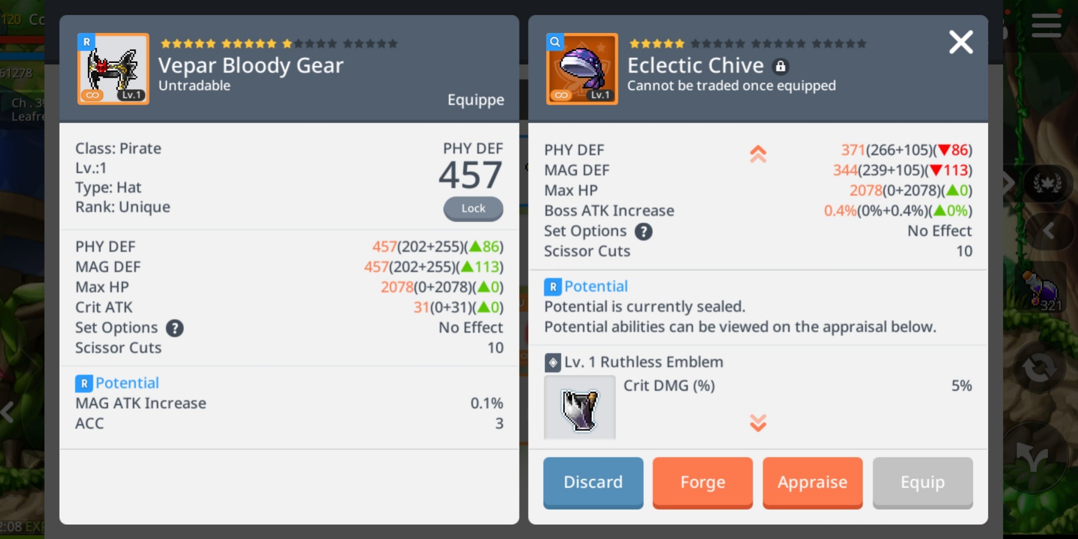 Unique ruthless emblem (Thief hat), Everything Else on Carousell