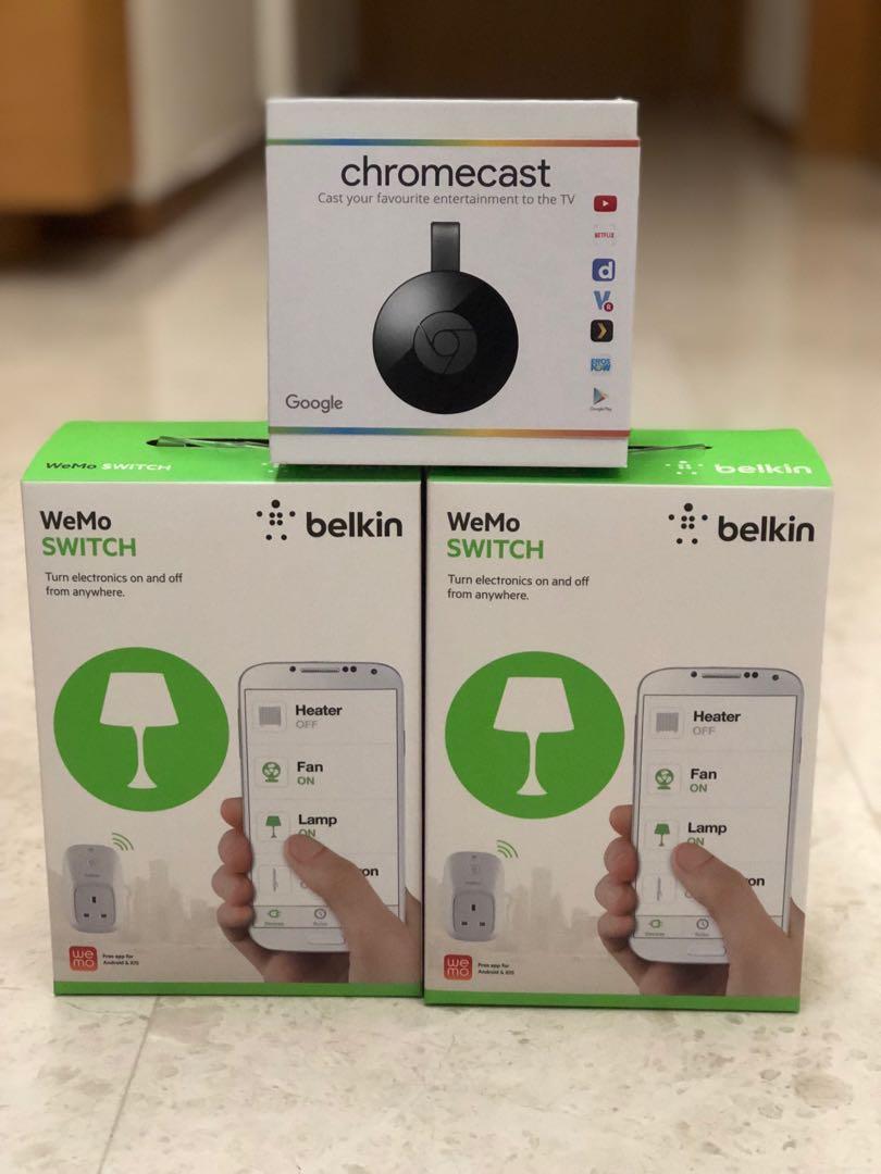 WeMo Switch & Chromecast, Video Gaming, Video Game Consoles, Nintendo ...