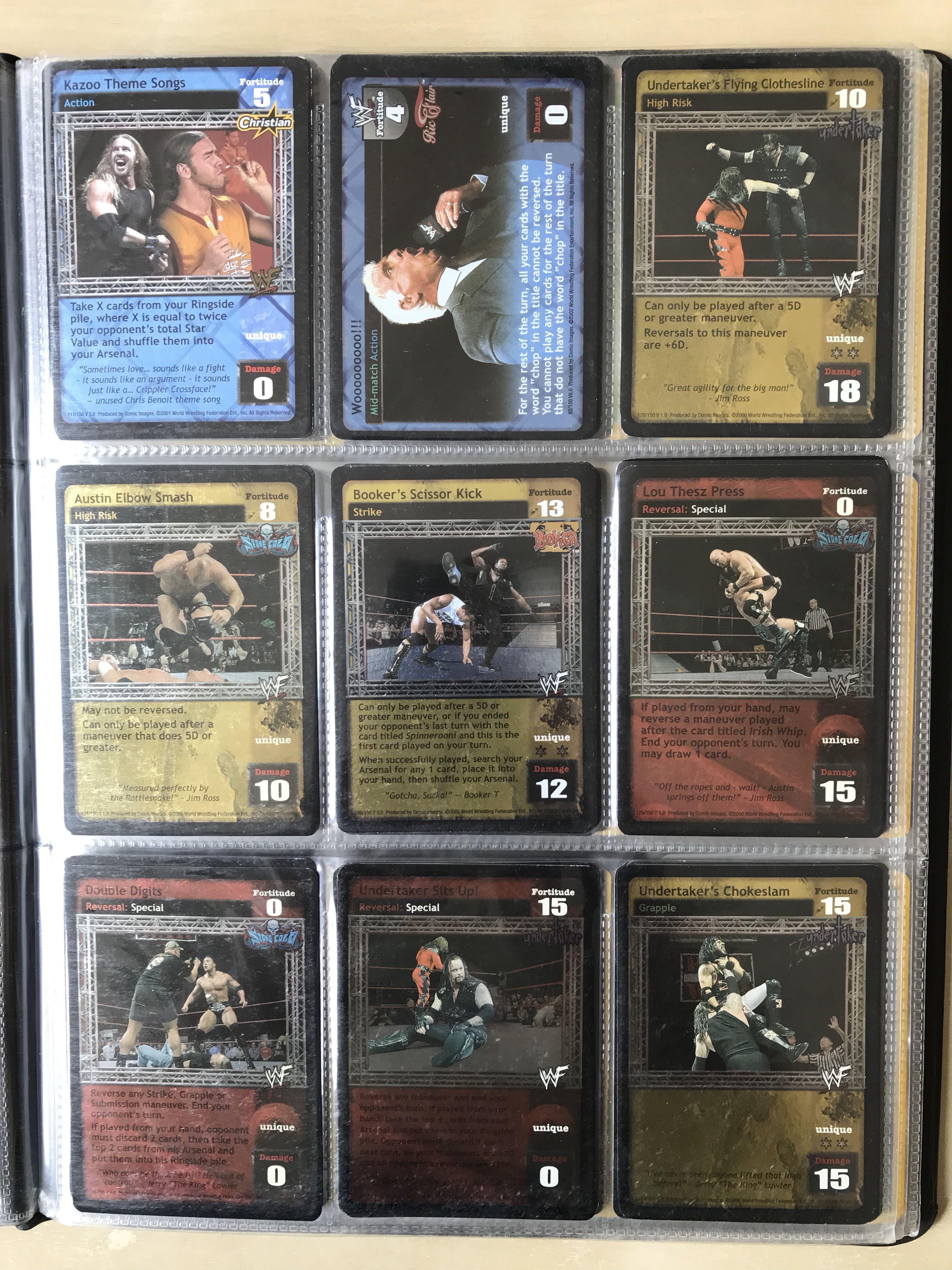 WWE WWF Raw Deal Trading Card Game, TCG cards, Toys & Games, Board ...