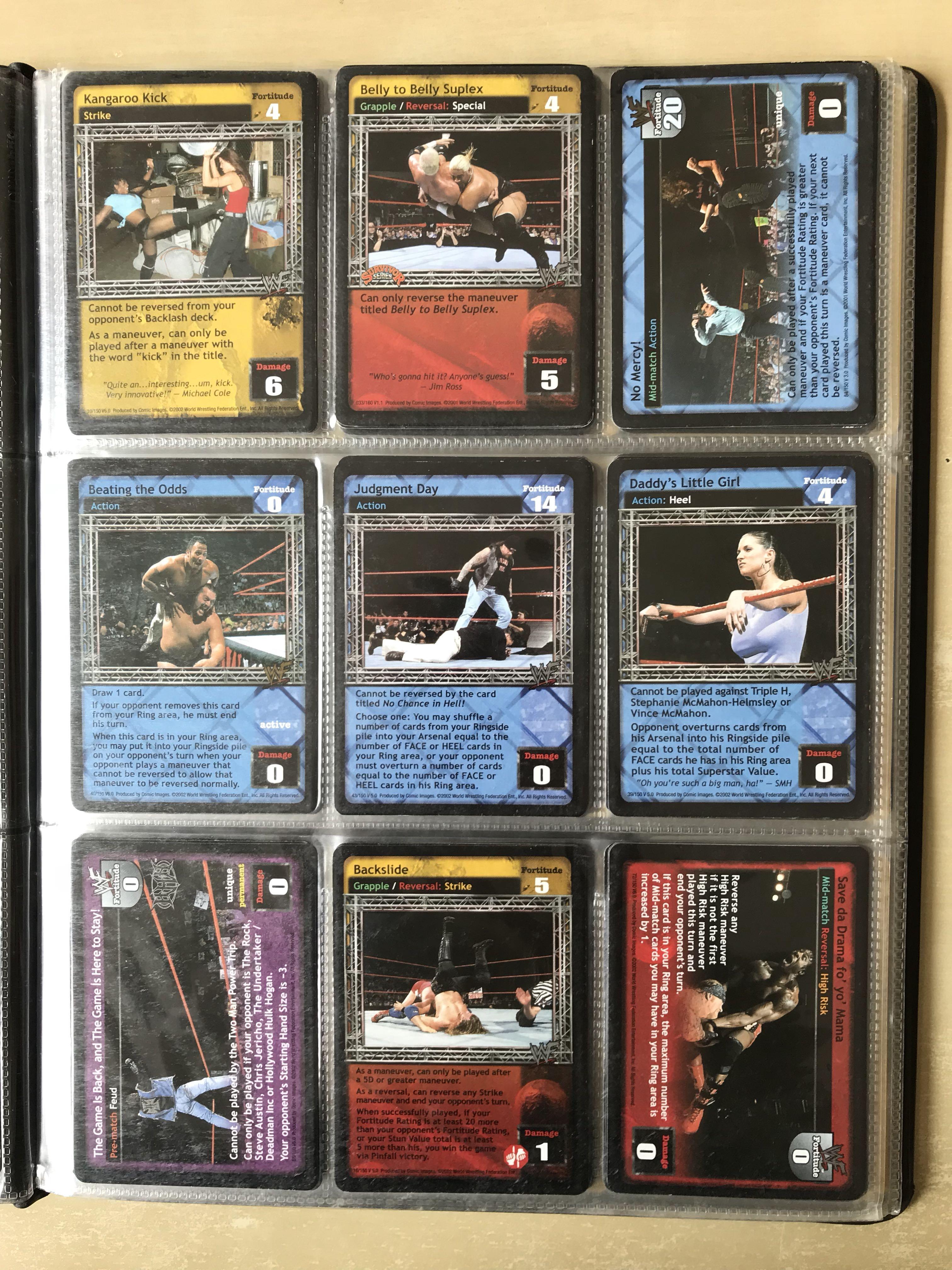 WWE WWF Raw Deal Trading Card Game, TCG cards, Toys & Games, Board ...