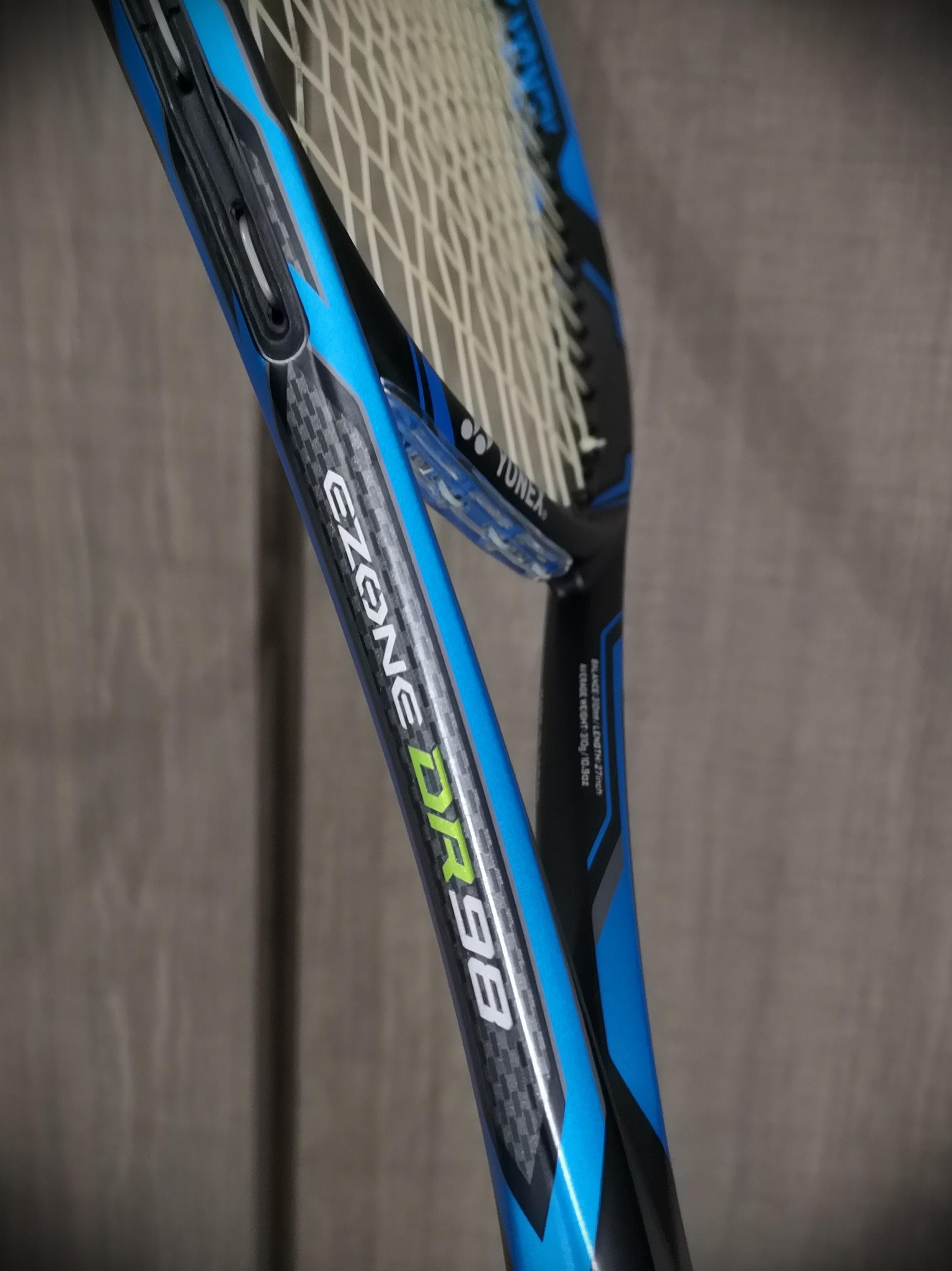 Yonex Ezone Dr 98 Blue L2, Sports Equipment, Sports & Games, Racket & Ball Sports on Carousell