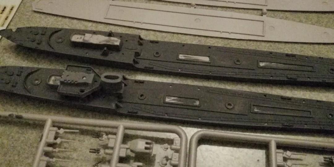 1:700 German Z Class destroyers by Tamiya & Skywave, Hobbies & Toys ...