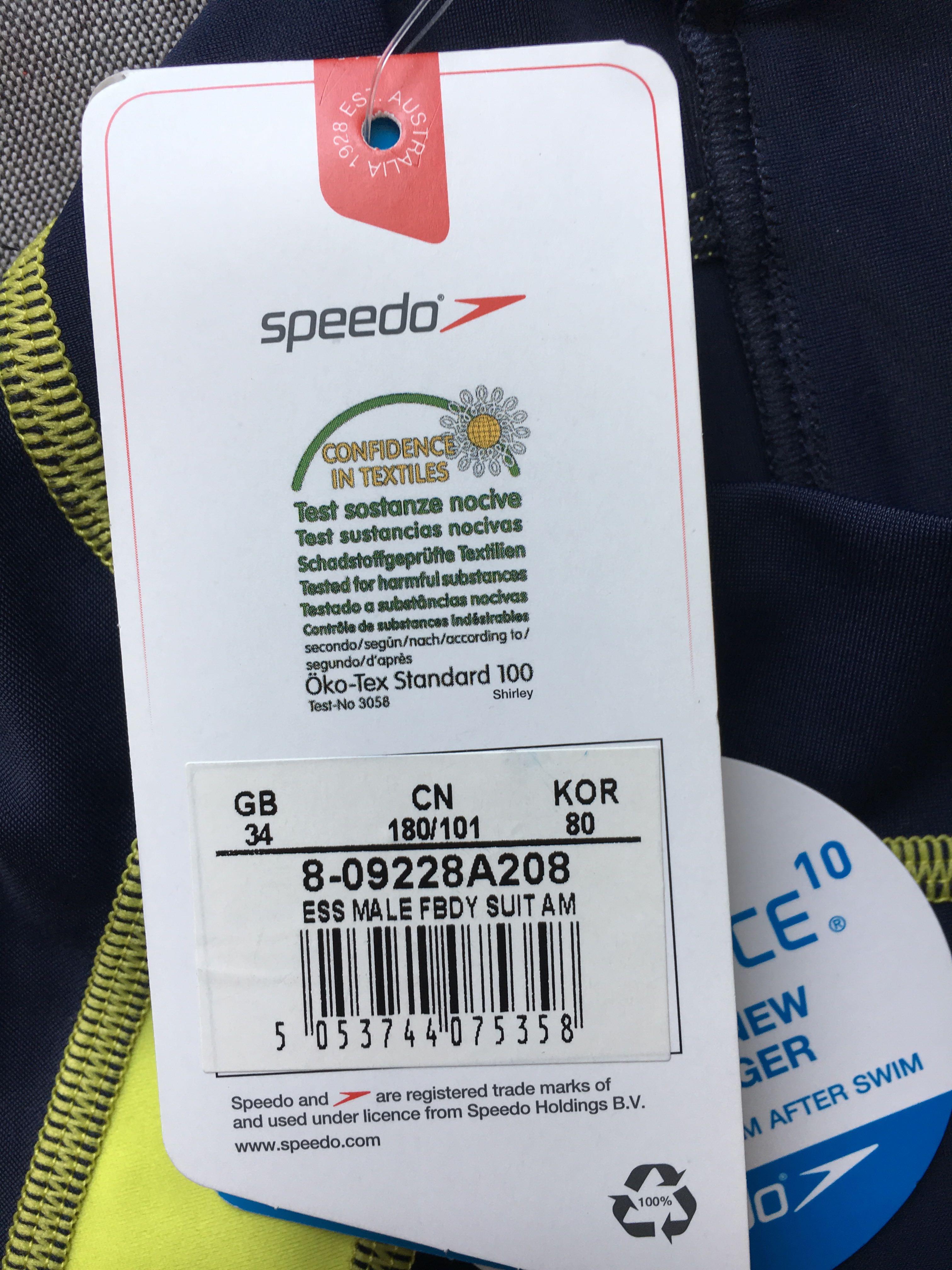 [Brand New] Speedo Full Body Swimsuit Men, Sports Equipment, Sports ...