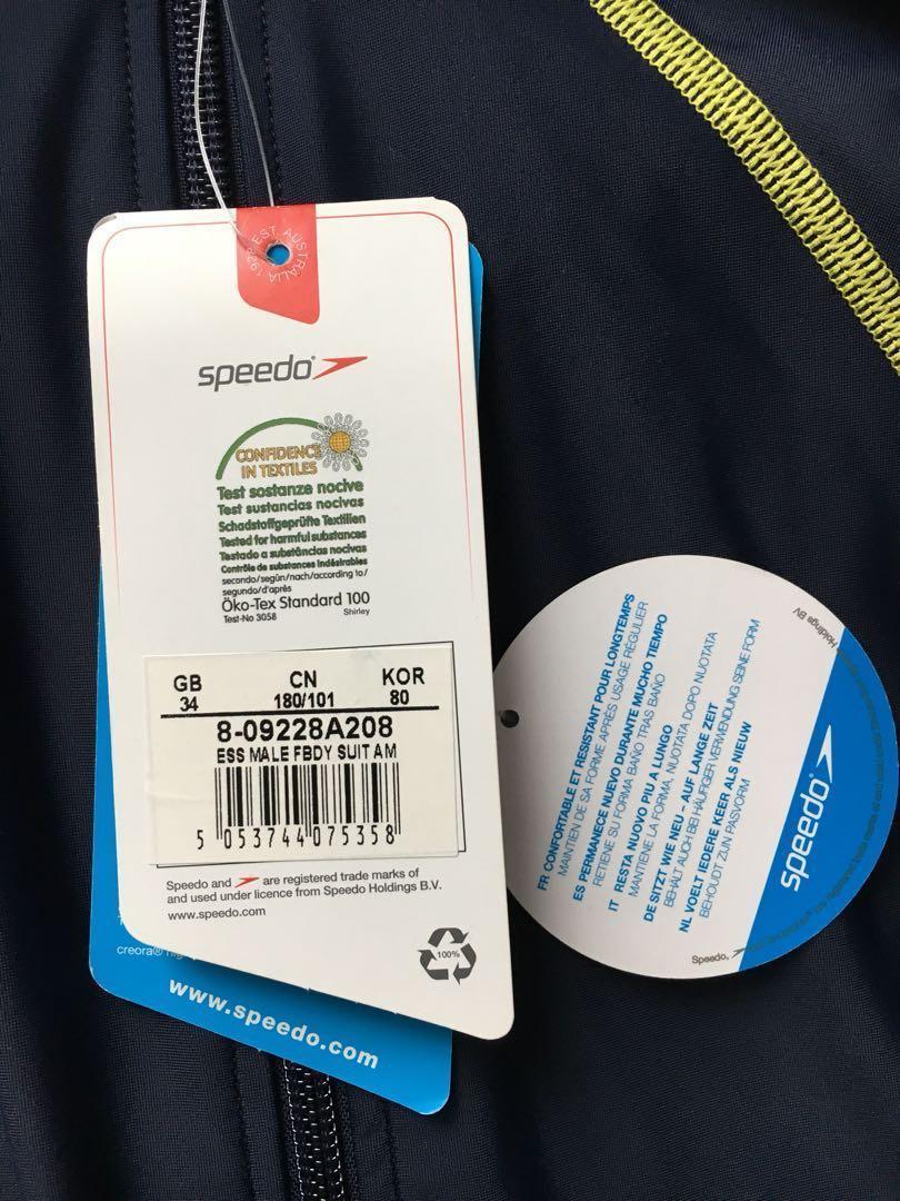 [Brand New] Speedo Full Body Swimsuit Men, Sports Equipment, Sports ...