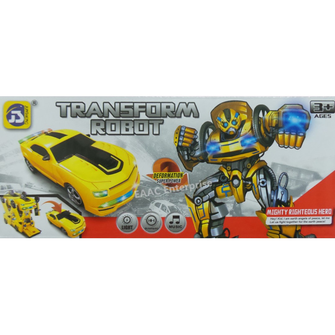 Bumblebee Transformer Robot Bump and Go Car, Hobbies & Toys, Toys ...