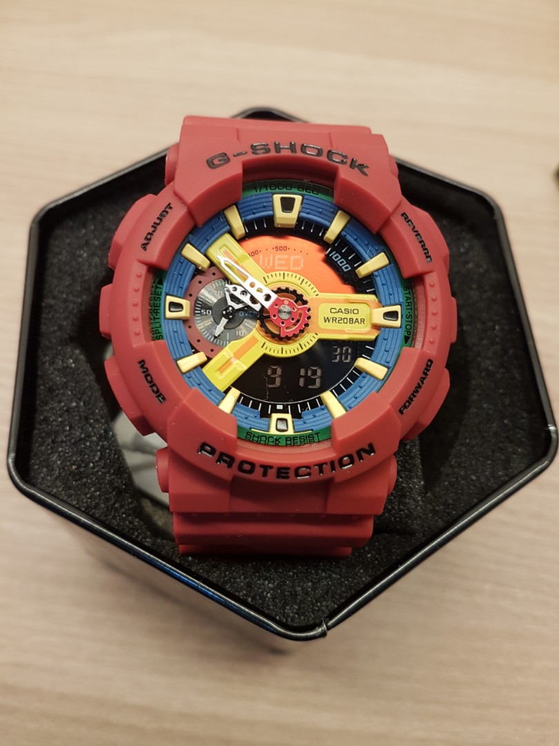 Casio GA-110FC-1A G Shock, Mobile Phones & Gadgets, Wearables & Smart ...