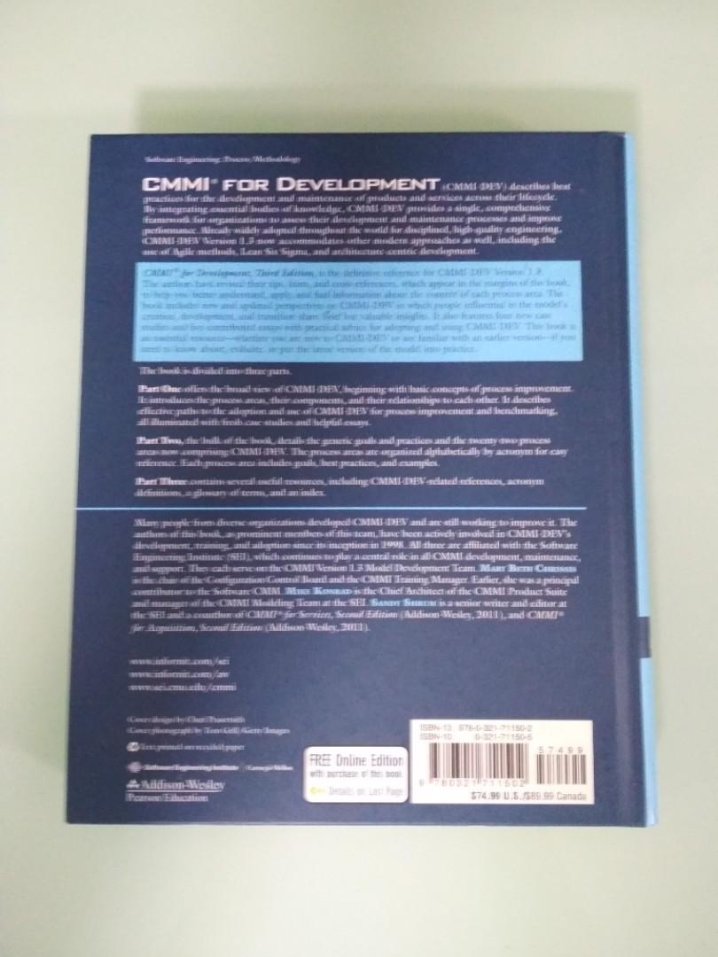 CMMI for Development., Books & Stationery, Textbooks, Professional ...