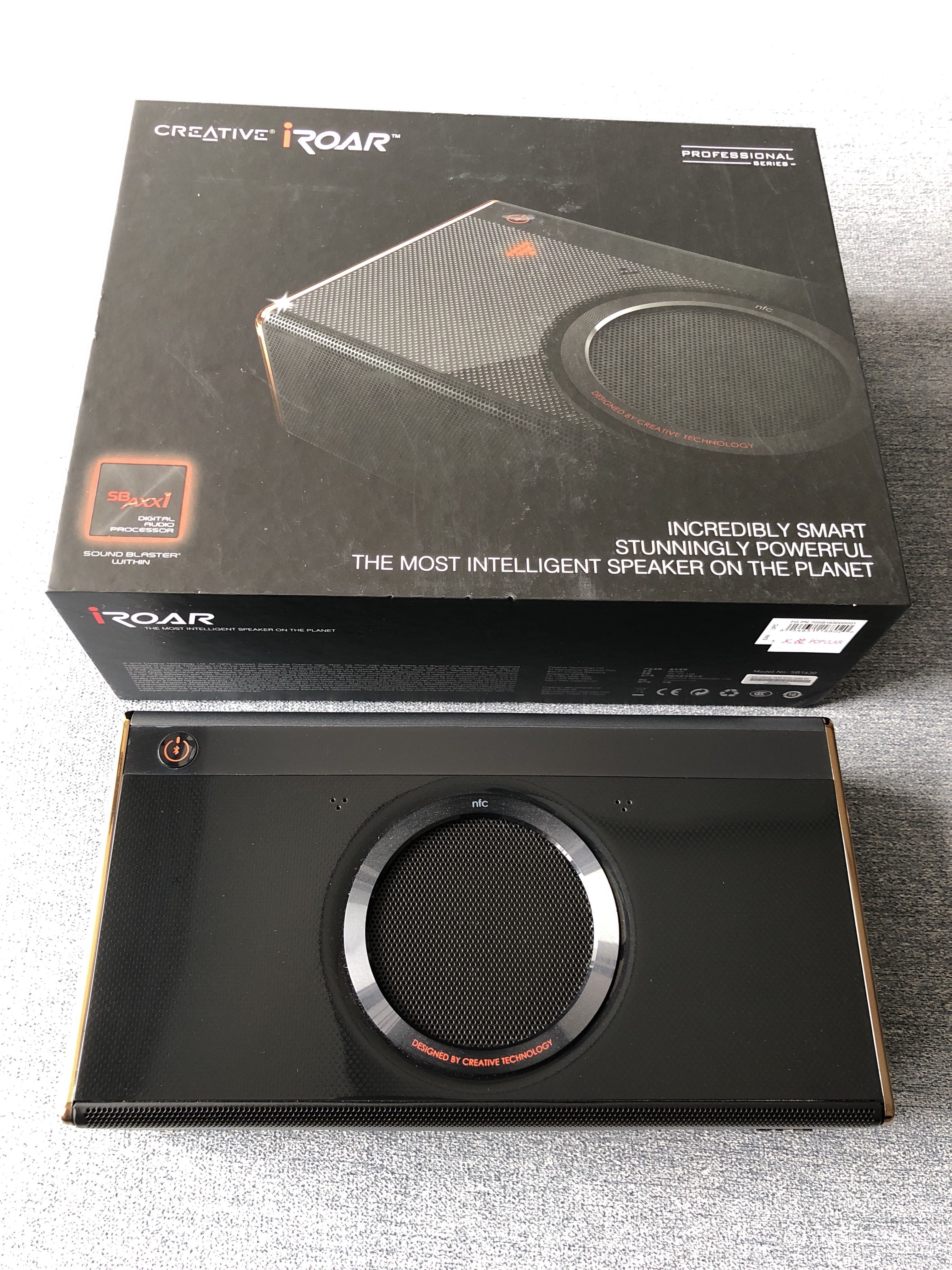 Creative iRoar Full Box set, TV & Home Appliances, TV & Entertainment, TV Parts & Accessories on ...