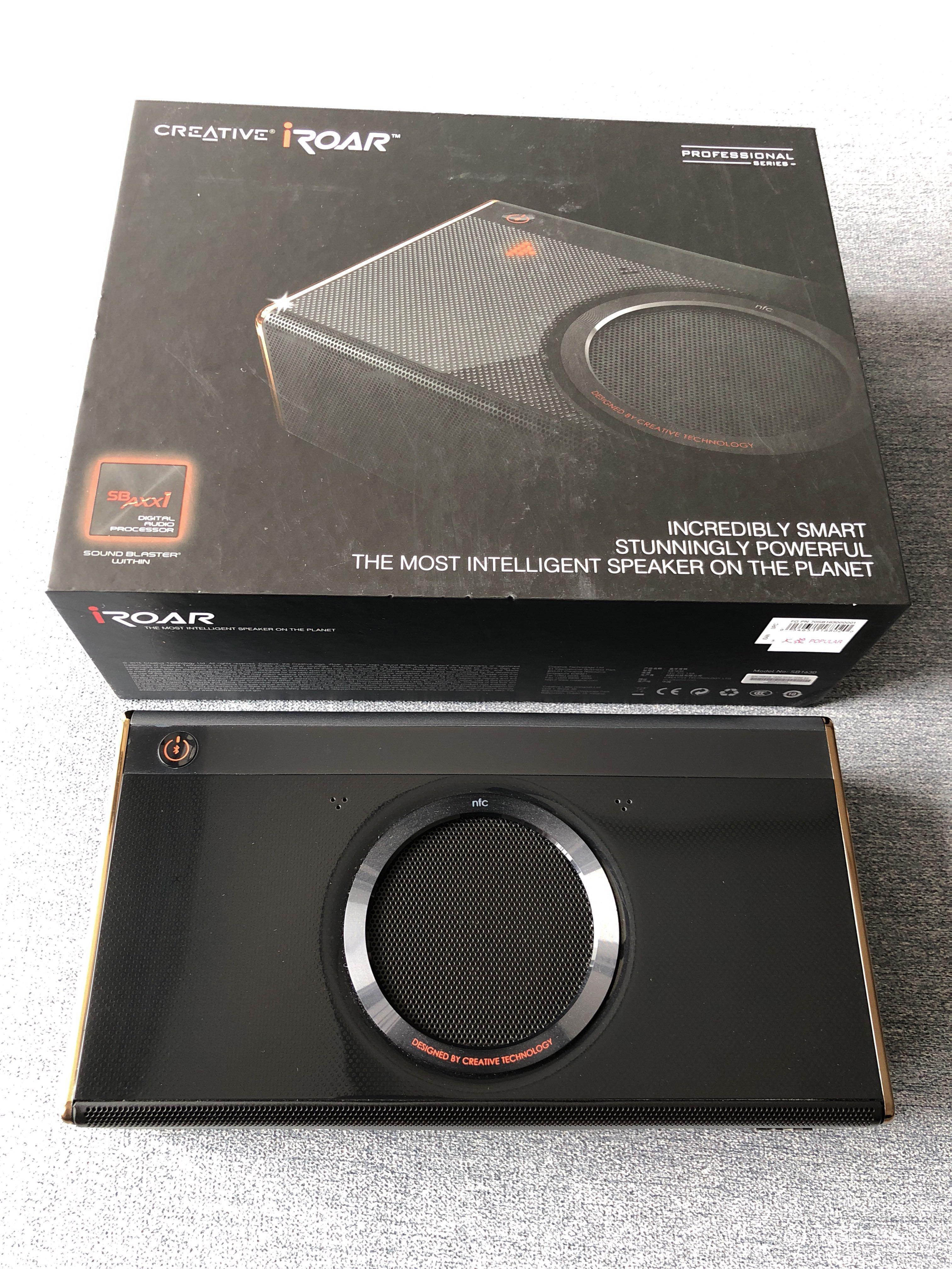 Creative iRoar Full Box set, TV & Home Appliances, TV & Entertainment ...