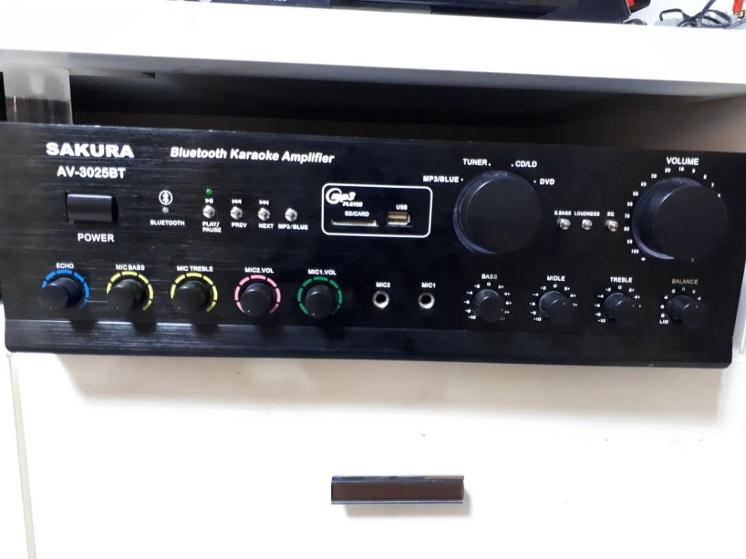 Crown Speaker & Sakura Amplifier, Equalizer, Audio, Soundbars, Speakers ...