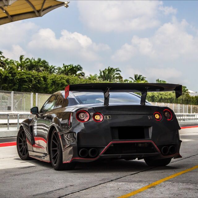 Full Carbon GT Wing GTR R35 Spoiler, Car Accessories, Accessories on ...