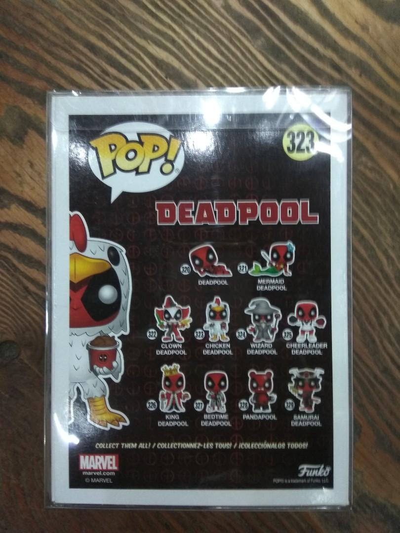 Funko Pop Chicken Deadpool #323 Amazon Exclusive, Hobbies & Toys, Toys ...