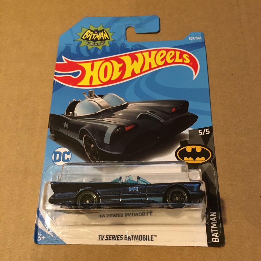 Hot wheels TV Series Batmobile Blue, Hobbies & Toys, Toys & Games on ...