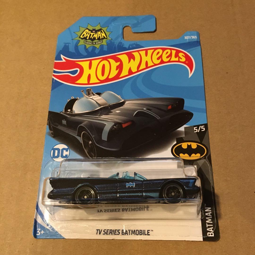 Hot wheels TV Series Batmobile Blue, Hobbies & Toys, Toys & Games on ...