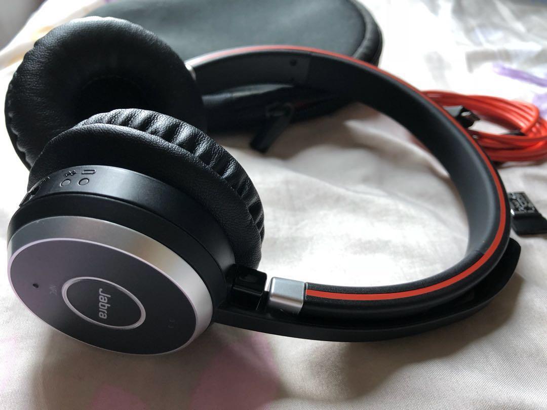 Jabra Evolve 65 wireless headset, Audio, Headphones & Headsets on Carousell